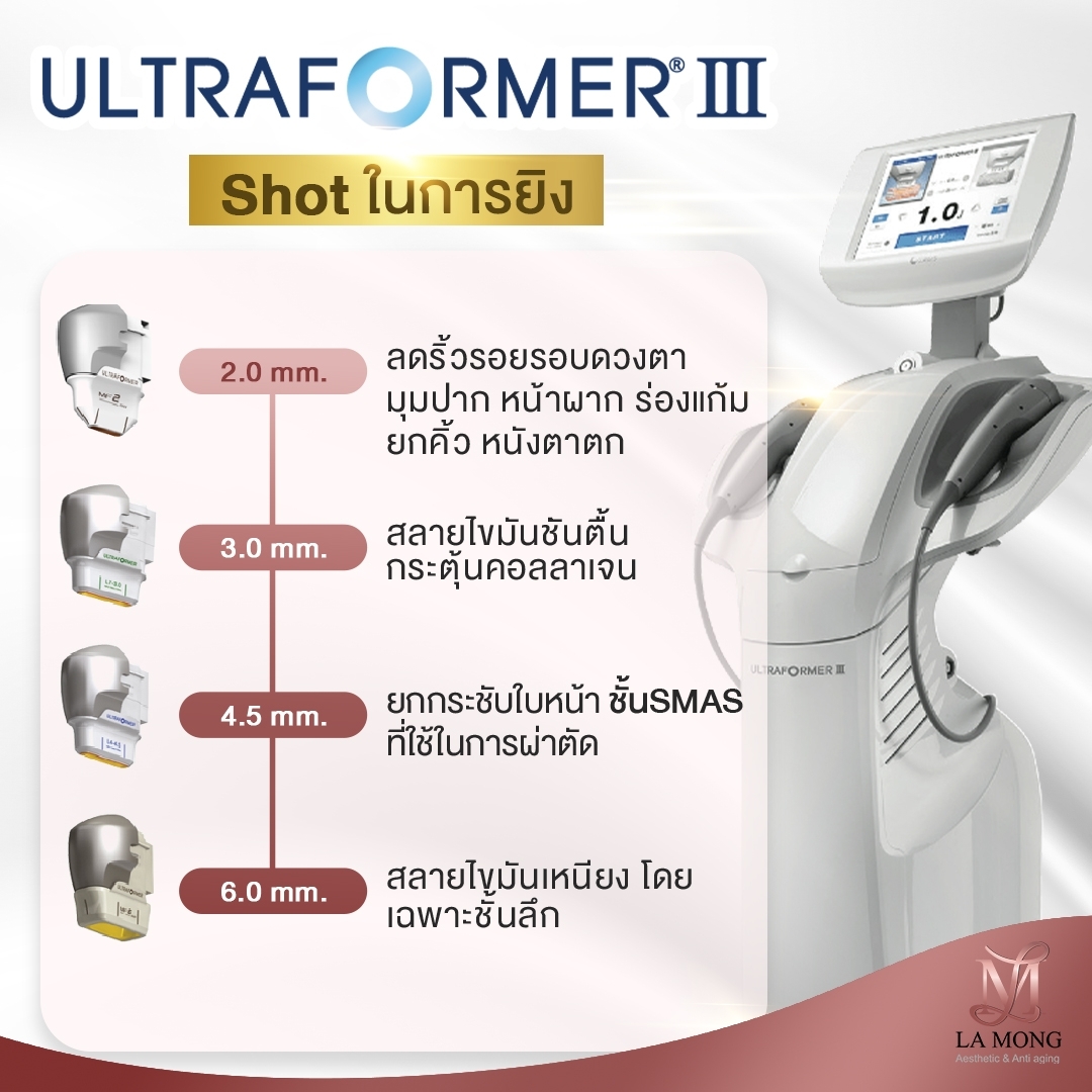 Ultraformer III - คลินิกเสริมความงามระยอง ลามองคลินิก บริการด้านความงาม ...